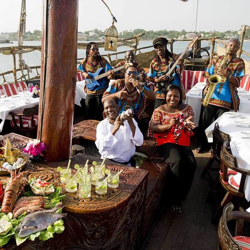 The Tamarind Dhow Cruise - Holaa Safari Kenya